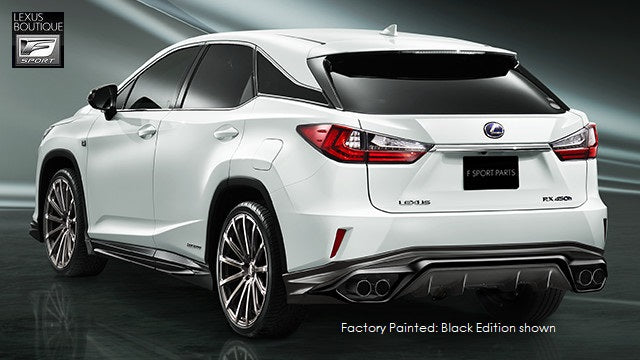 TRD JAPAN 2016-2019 Lexus RX Rear Diffuser Kit and Dual Exhaust System ...