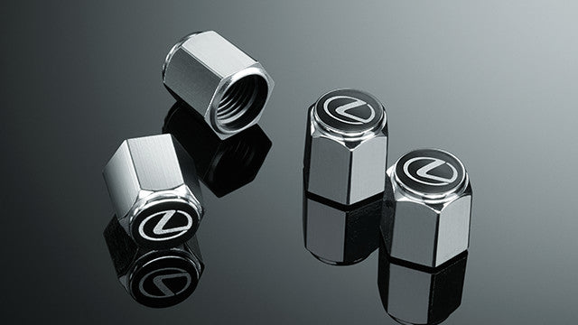 Genuine Lexus Japan Wheel Valve Caps (Chrome) – LexusBoutique.net ...