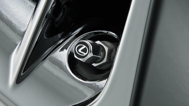 Genuine Lexus Japan Wheel Valve Caps (Chrome) – LexusBoutique.net ...