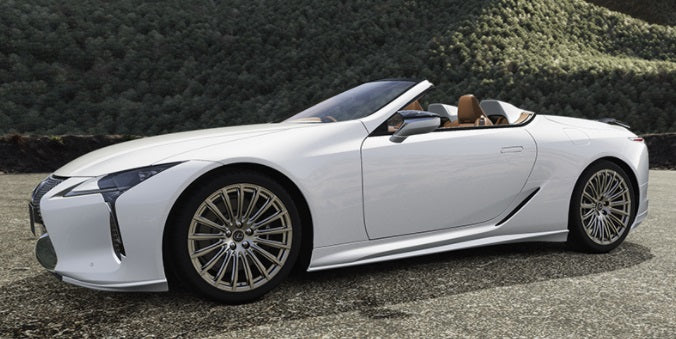 TRD JAPAN 2021-2024 Lexus LC 500 Convertible CFRP Carbon Aero Dynamics ...