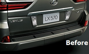 Genuine Lexus Japan 2016-2021 LX 570 Factory Painted Rear Bumper Step ...