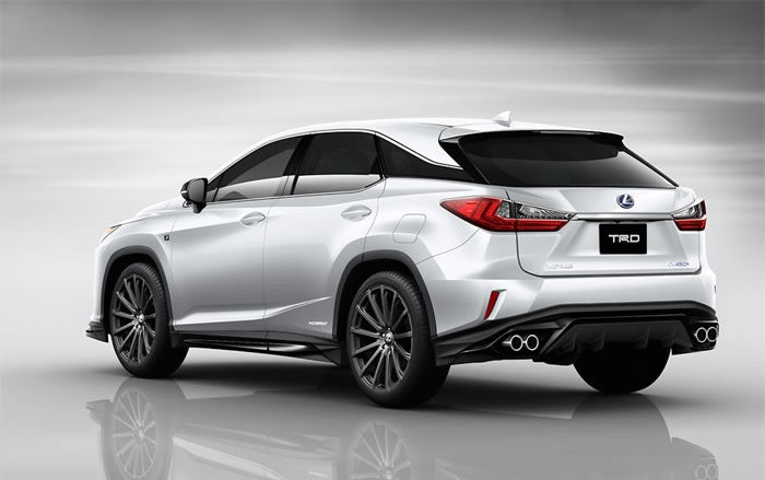 TRD JAPAN 2016-2019 Lexus RX Rear Diffuser Kit and Dual Exhaust System ...